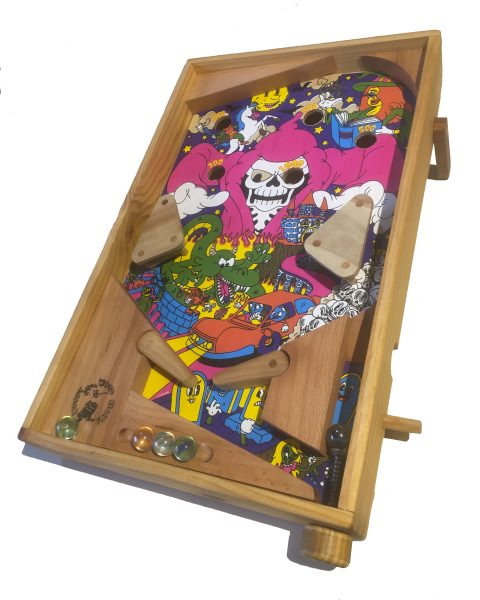 Conception et fabrication artisanale de jeux de flipper en bois – Woody ...